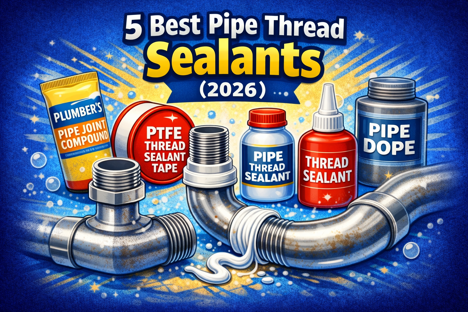 5 Best Pipe Thread Sealants (2026) — Tested & Reviewed ...